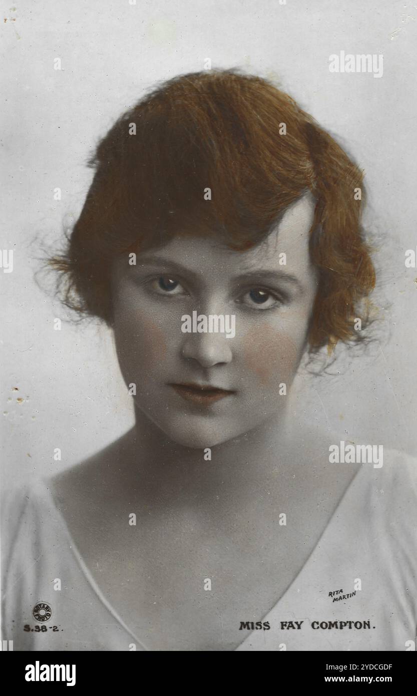 Fay Compton- English film and stage actress Stock Photo - Alamy