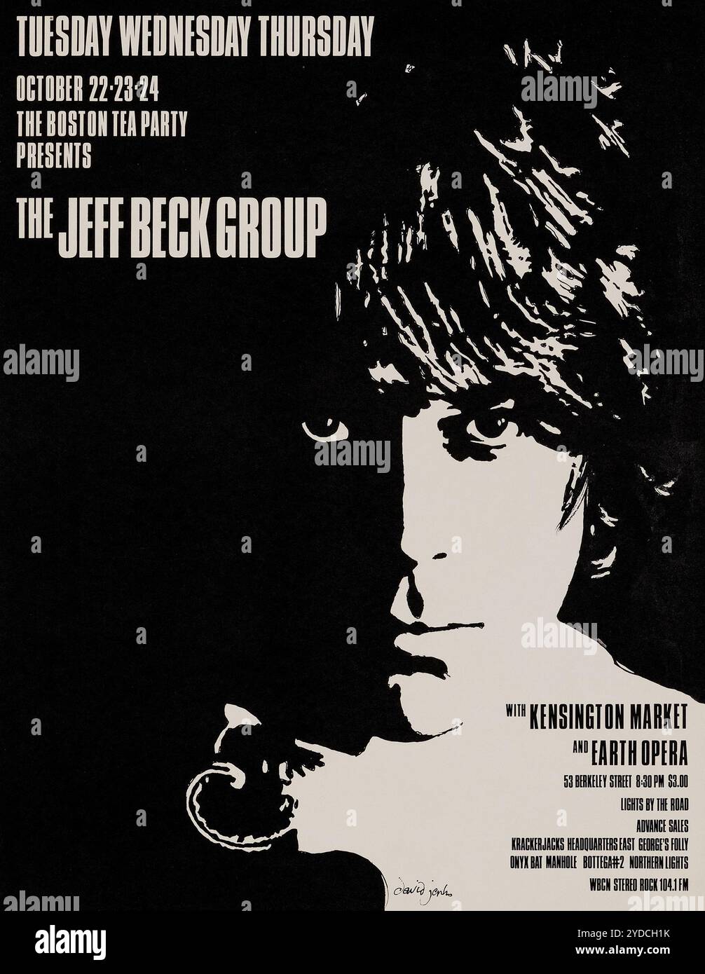 The Jeff Beck Group, Rod Stewart, Ronnie Wood, Boston Tea Party Concert ...