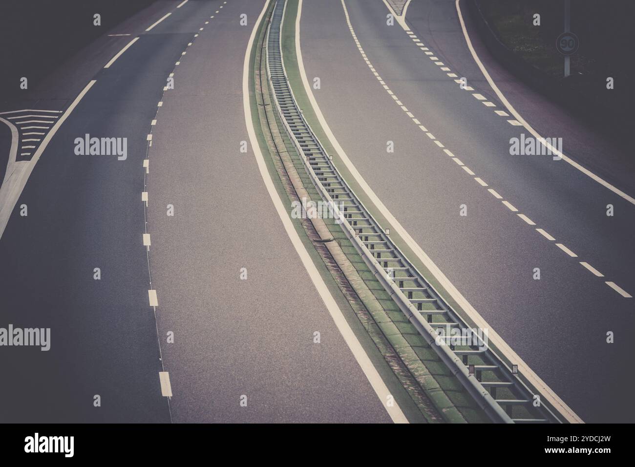 Rural highway scene hi-res stock photography and images - Alamy