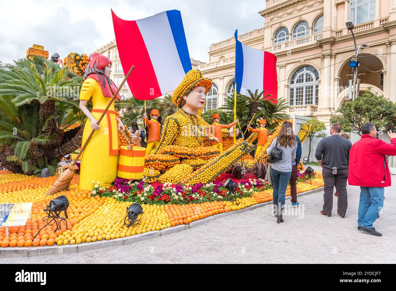 Lemon Festival in Menton, France Stock Photo - Alamy