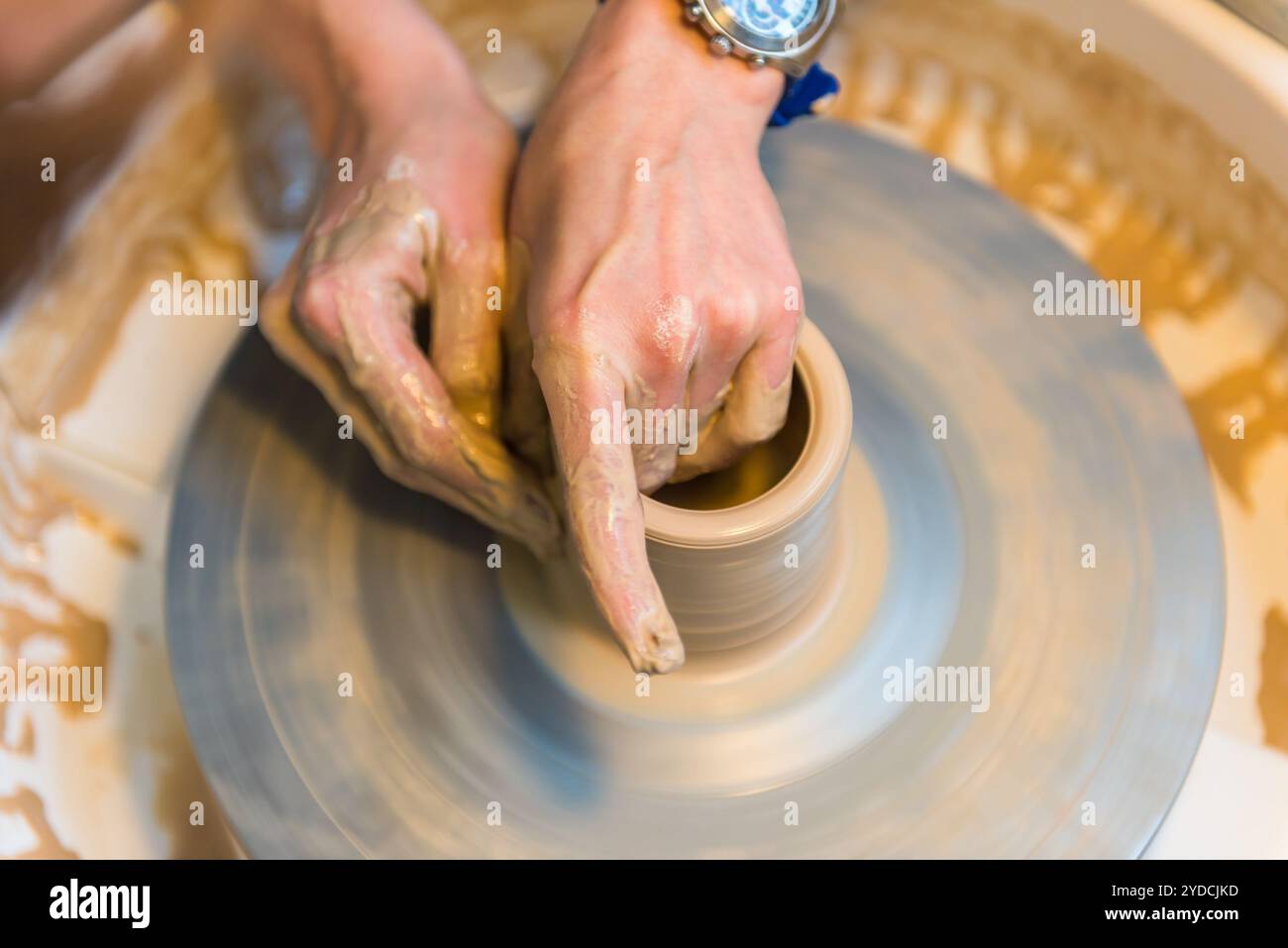 The process of pottering hi-res stock photography and images - Alamy