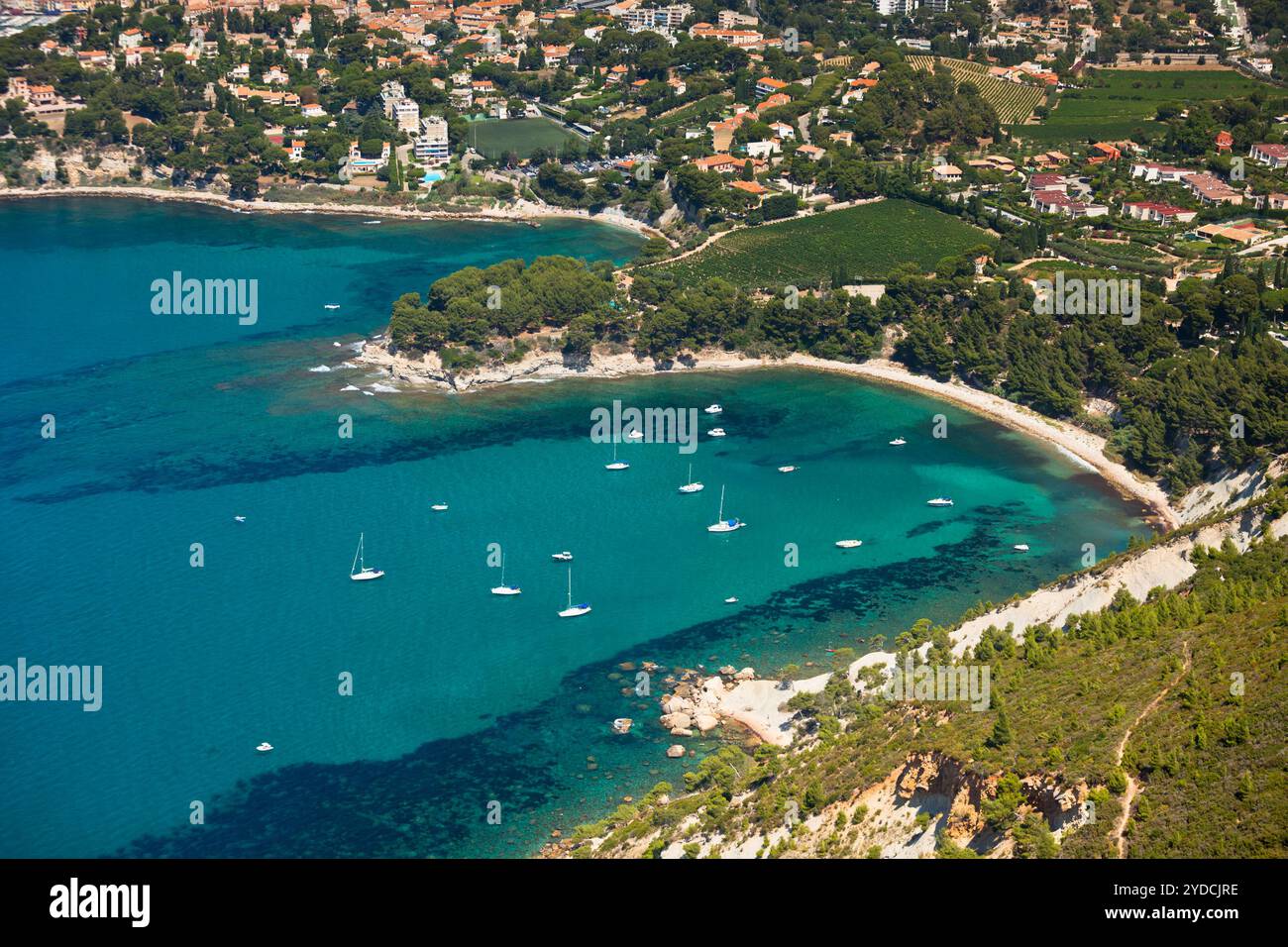 Cassis, france aerial hi-res stock photography and images - Alamy