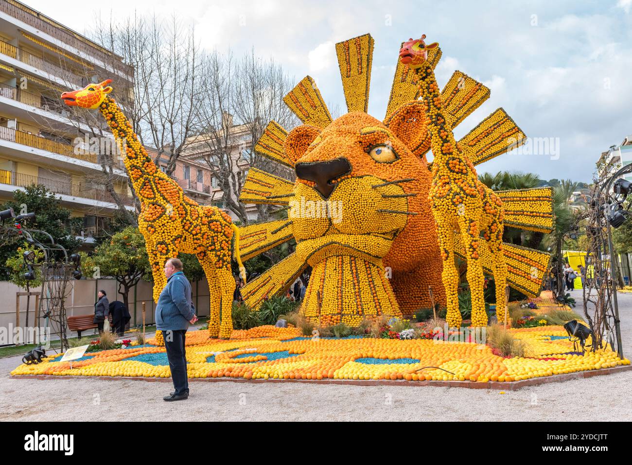 Lemon Festival in Menton, France Stock Photo - Alamy