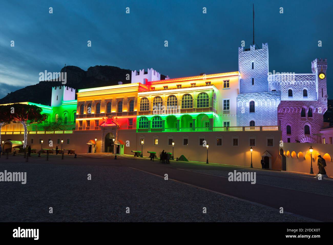 Royal palace residence of prince of Monaco, Europe Stock Photo - Alamy