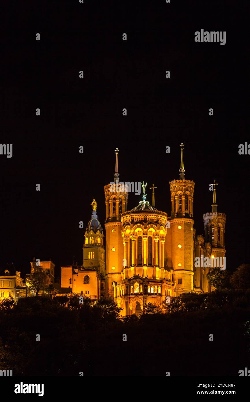 The Notre Dame Cathedral in Lyon, France Stock Photo - Alamy
