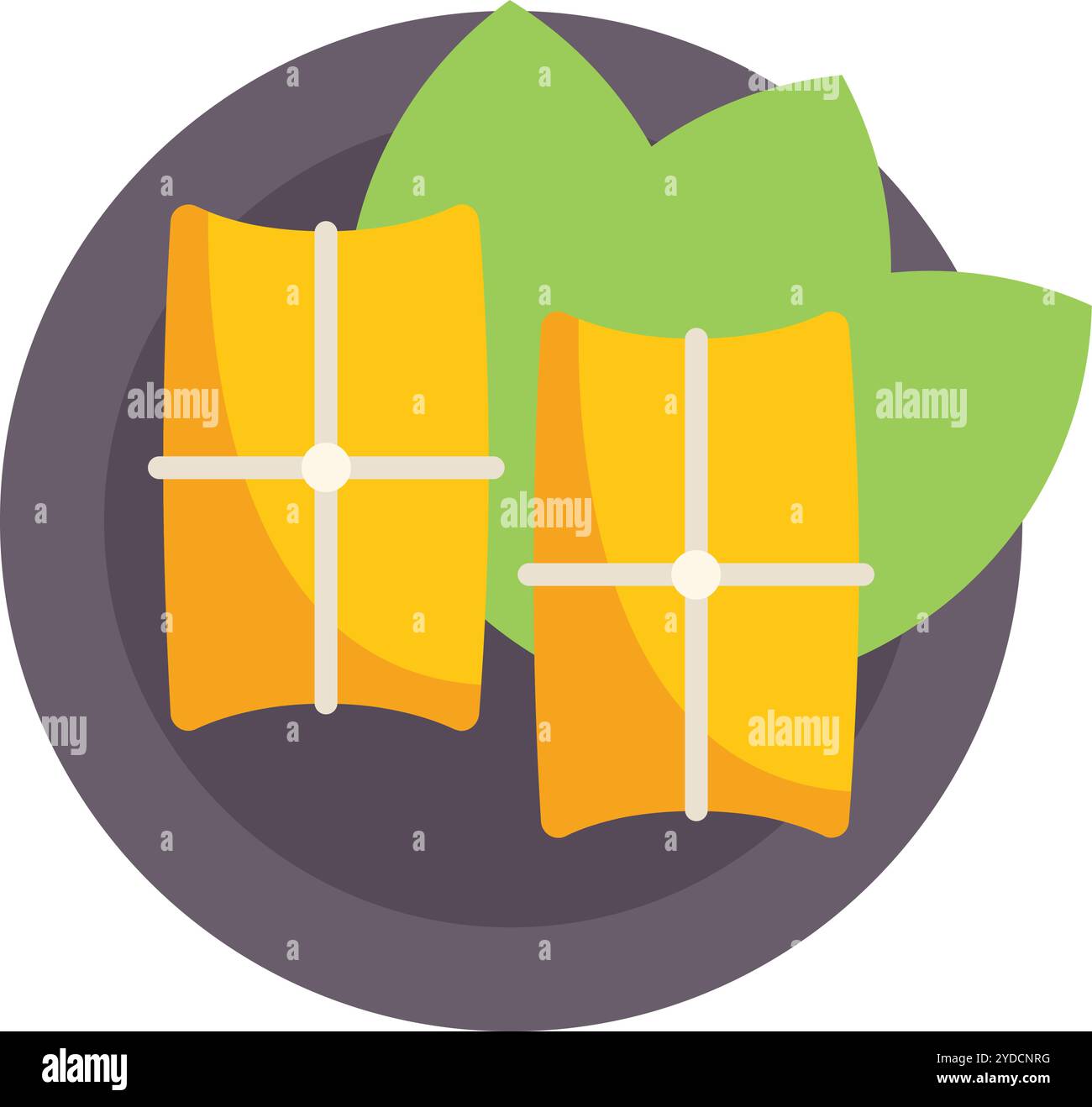 Hallaca illustration Stock Vector Images - Alamy