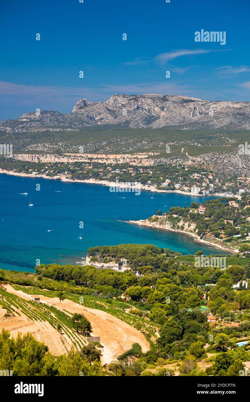 Cassis, france aerial hi-res stock photography and images - Alamy