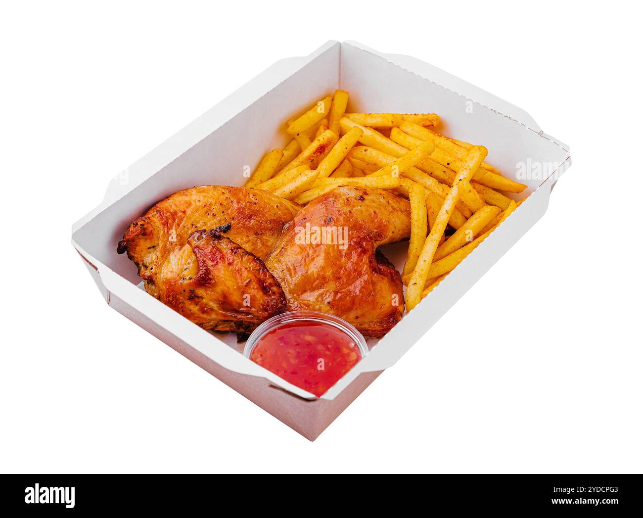 Top view french fries Cut Out Stock Images & Pictures - Alamy