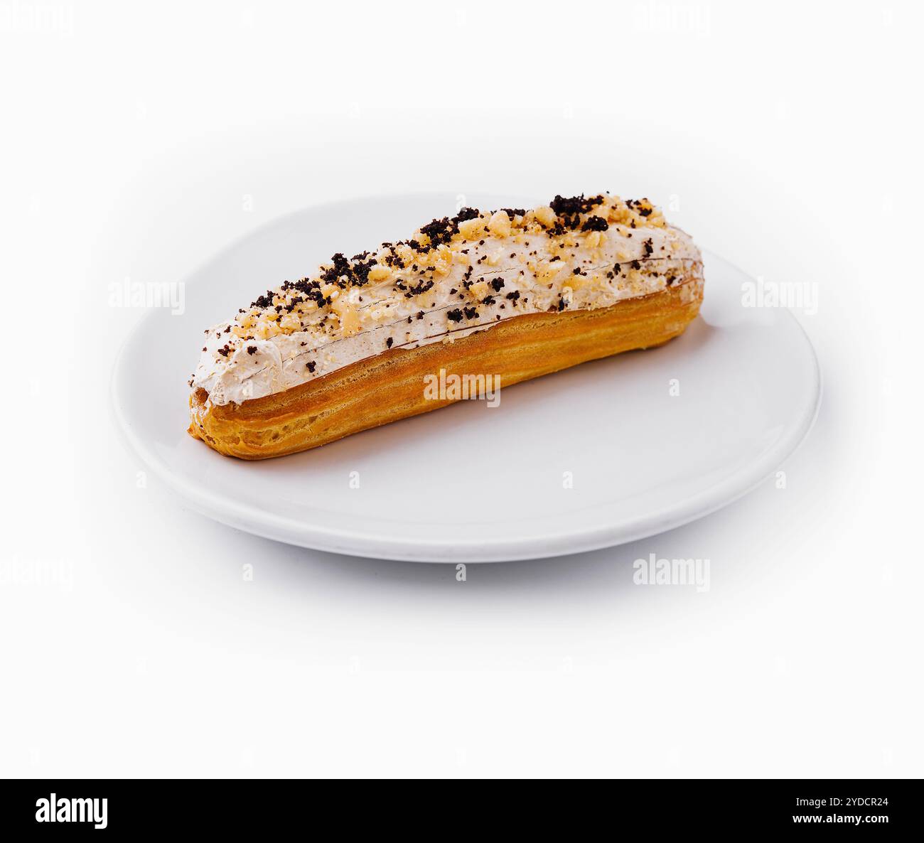 Eclair pastry filled cream hi-res stock photography and images - Alamy