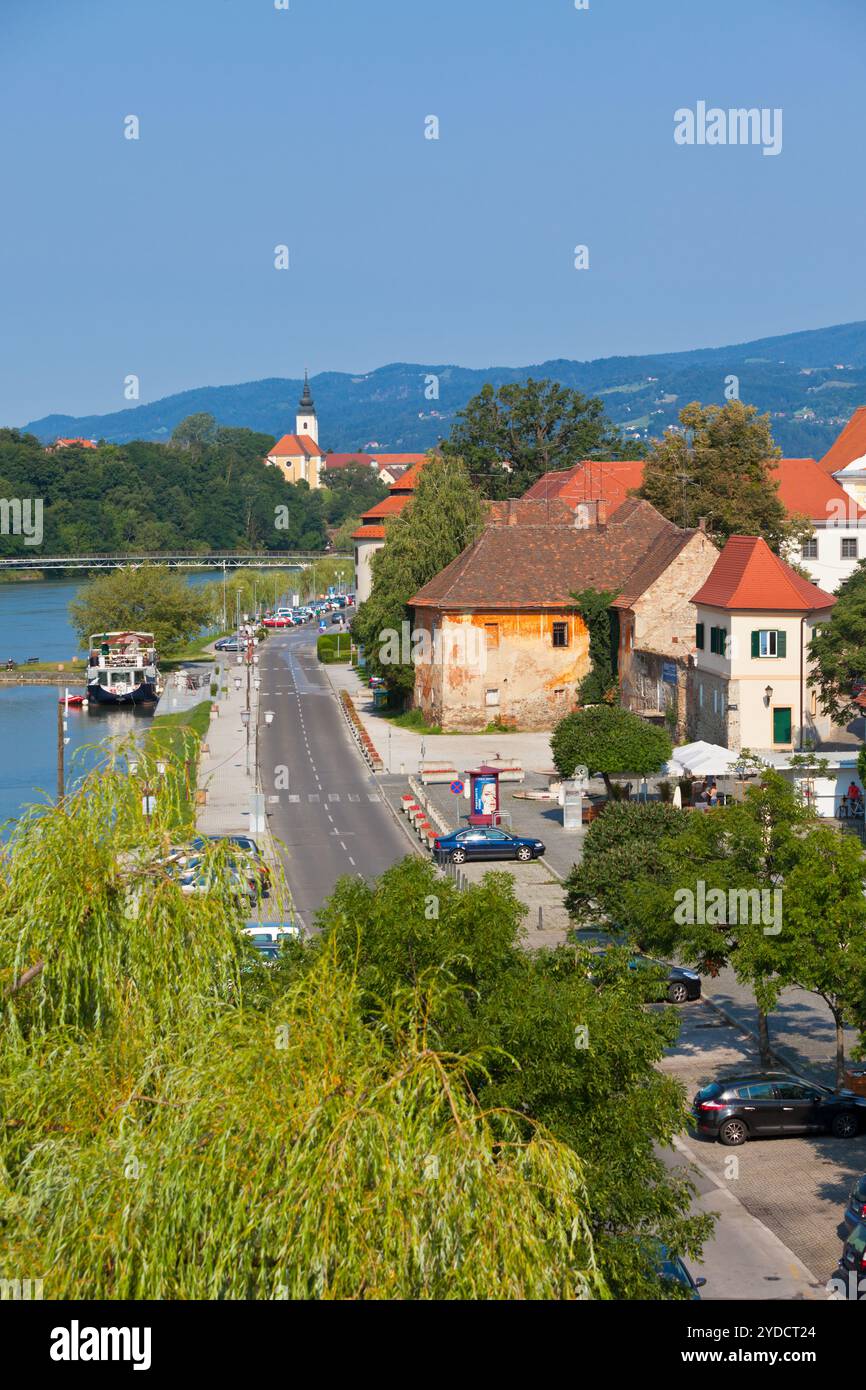 Skyline of Maribor city Stock Photo - Alamy