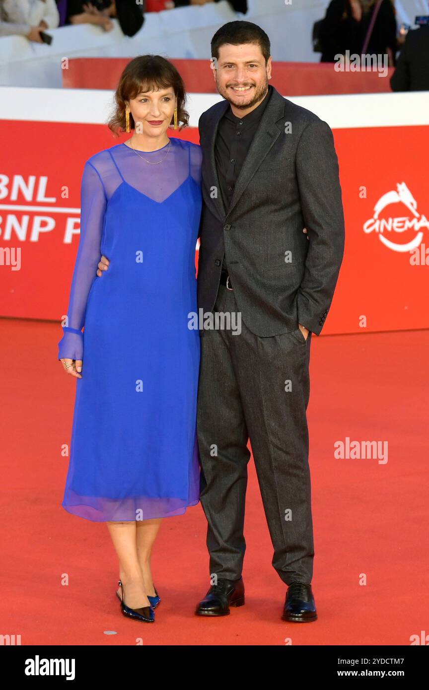 Manuela Sparta und Claudio Giovannesi bei der Premiere des Kinofilms ...