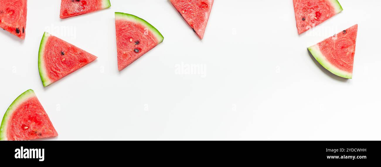 Delicious juicy watermelon slices hi-res stock photography and images ...