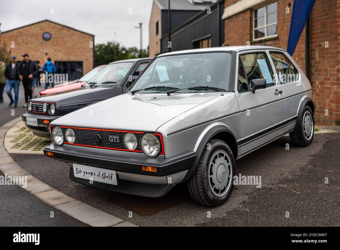 50 Years of Golf - Volkswagen Golf GTi, on display at the Bicester ...