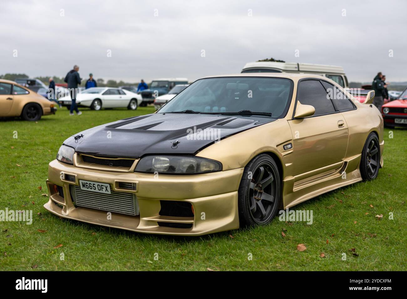 1995 Nissan Skyline, on display at the Bicester Heritage Scramble on ...