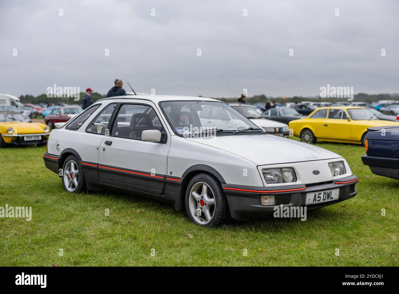 1984 Ford Sierra XR4i, on display at the Bicester Heritage Scramble on ...