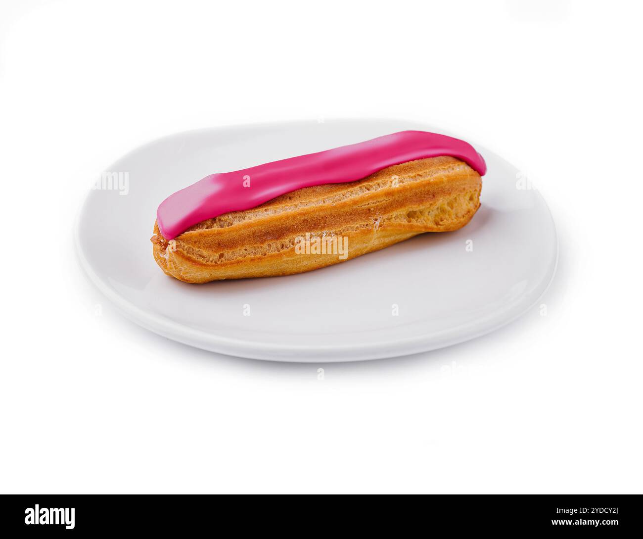 Food eclairs pink glaze hi-res stock photography and images - Alamy