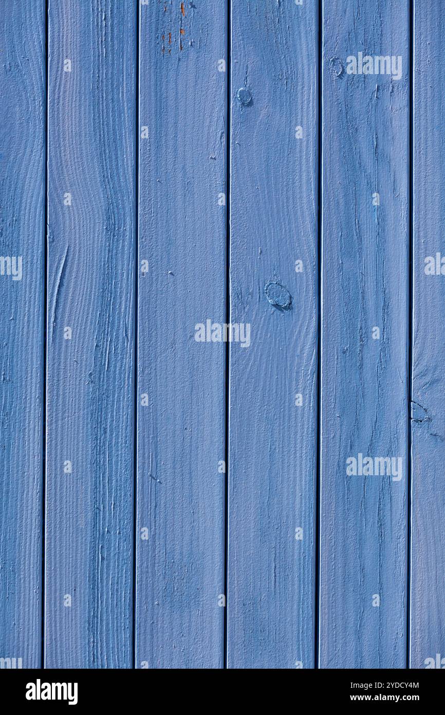 Blue wooden planks surface background Stock Photo - Alamy