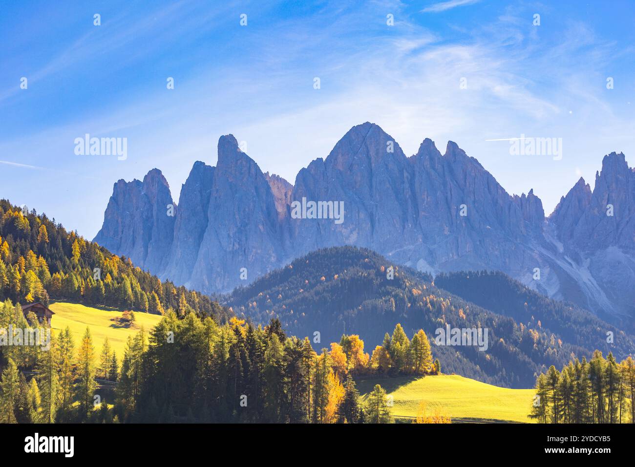 Villnoess valley hi-res stock photography and images - Alamy
