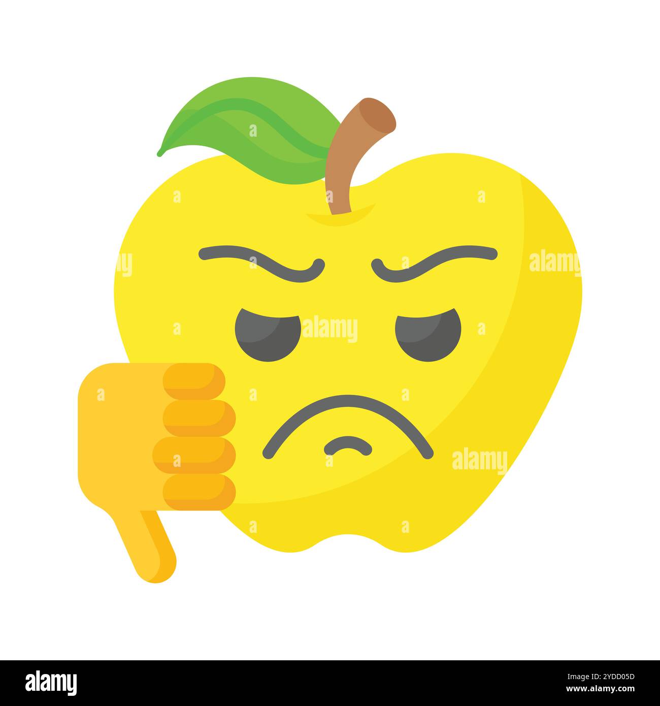 Carefully crafted amazing icon of dislike emoji, unique and creative ...