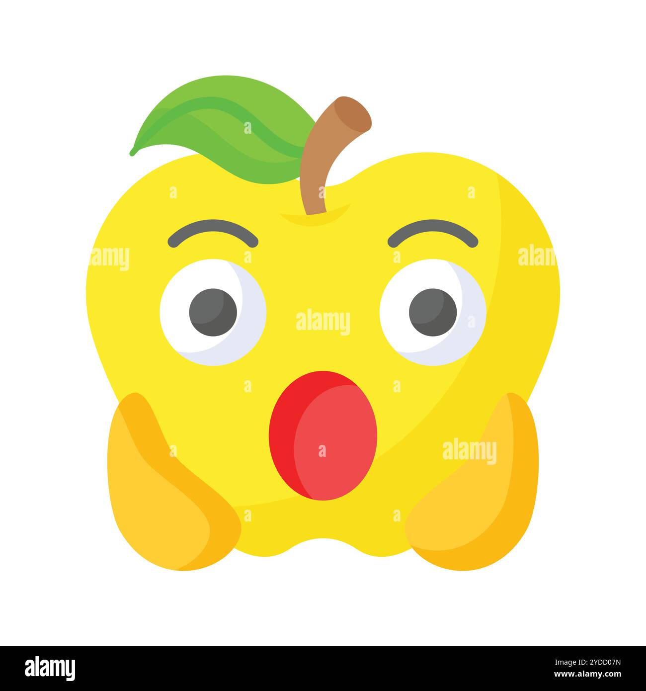 Oh My God expression emoji vector design, editable vector Stock Vector ...