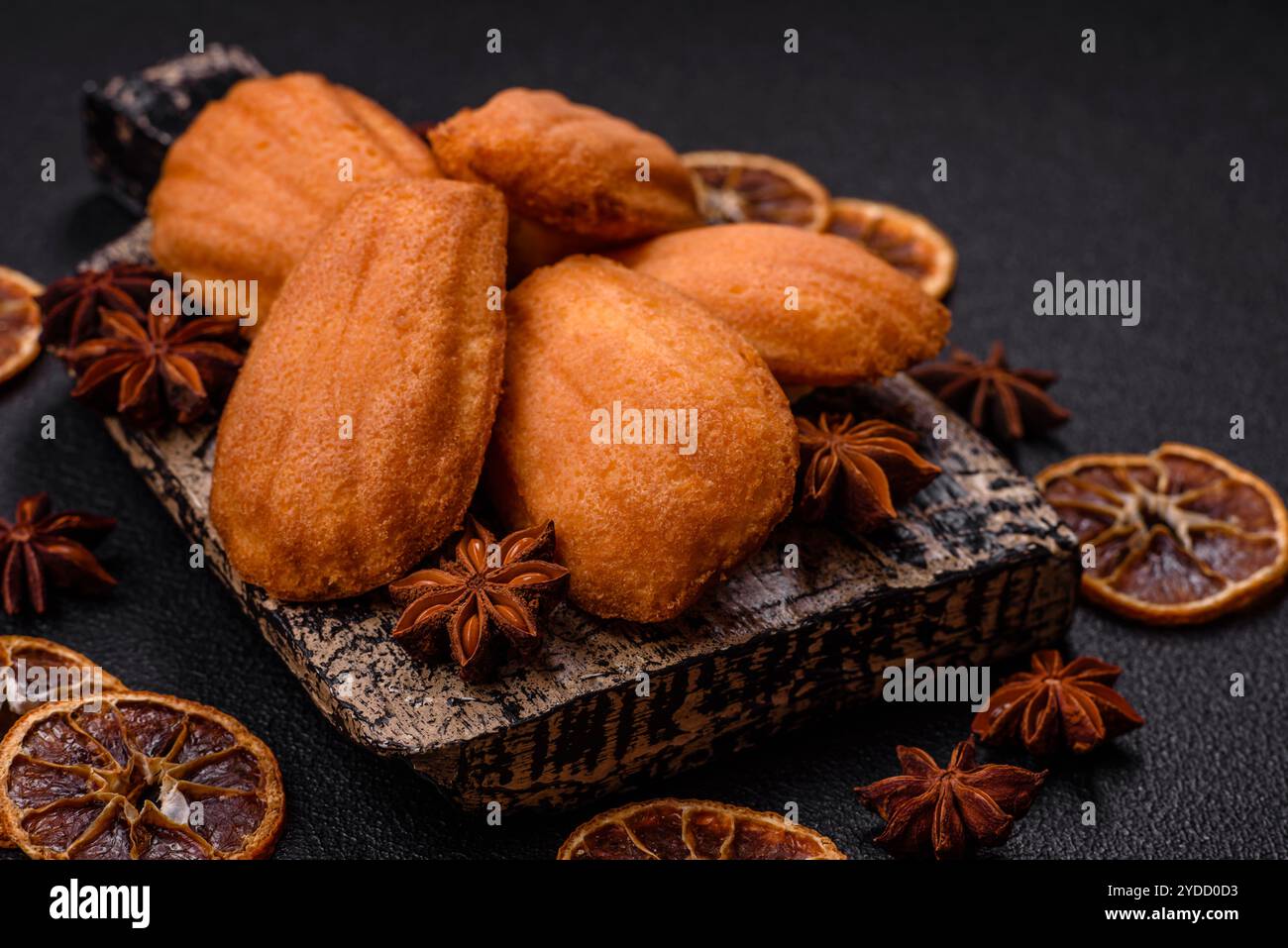 Traditional French madeleine biscuits with nutty flavor Stock Photo - Alamy
