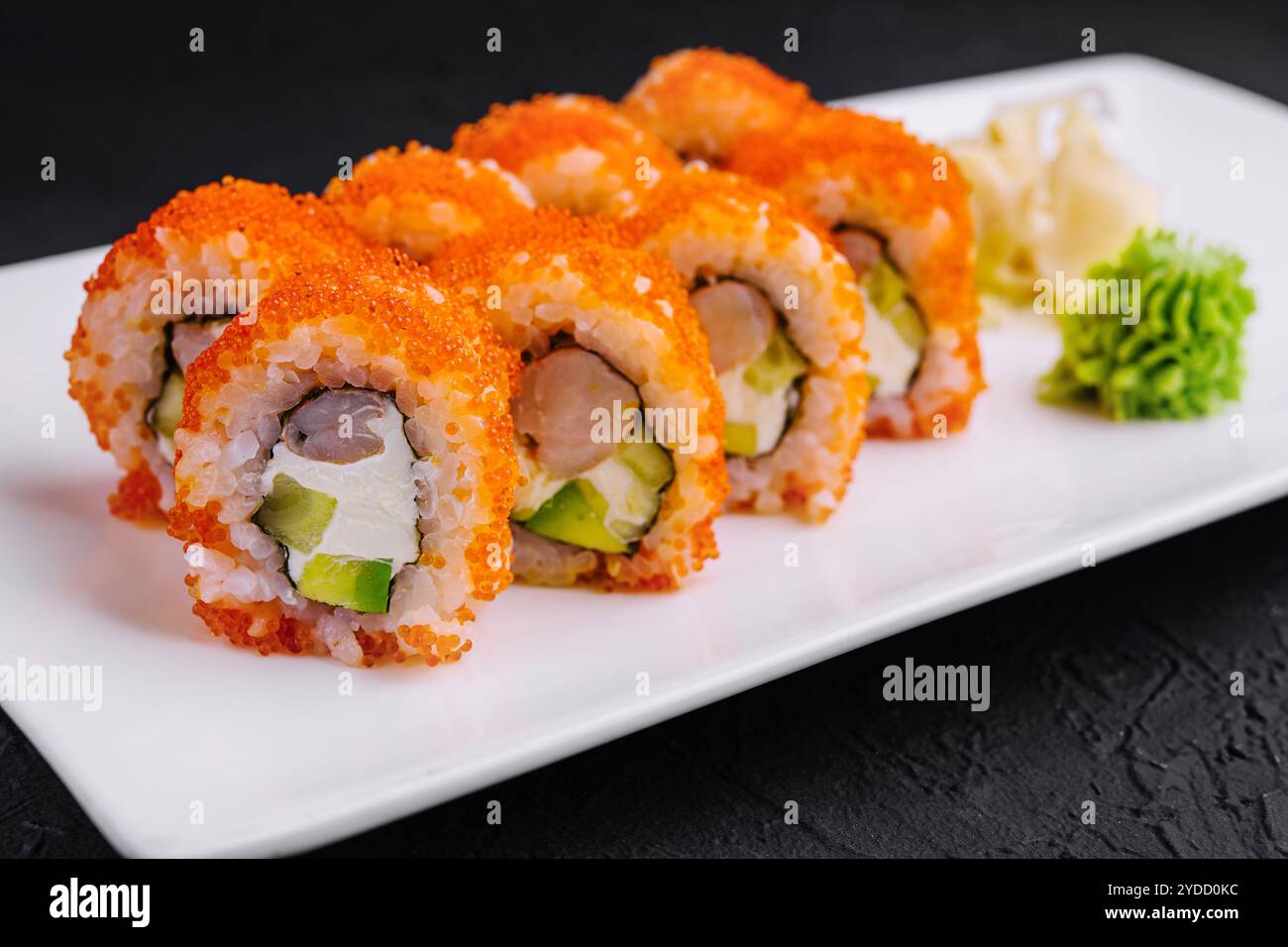 California roll avocado cucumber hi-res stock photography and images ...
