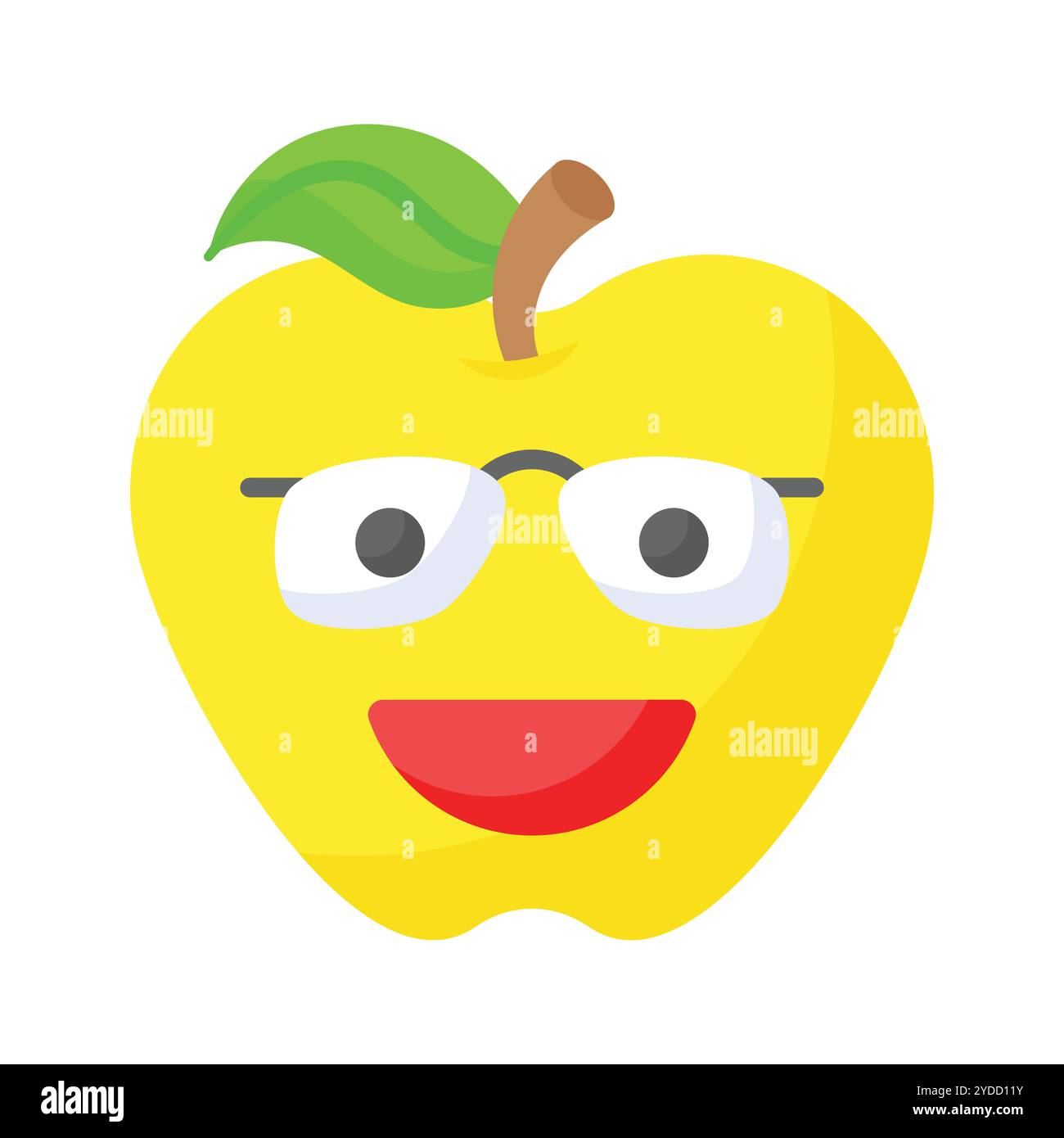 Nerd emoji icon design, ready for premium use vector Stock Vector Image ...