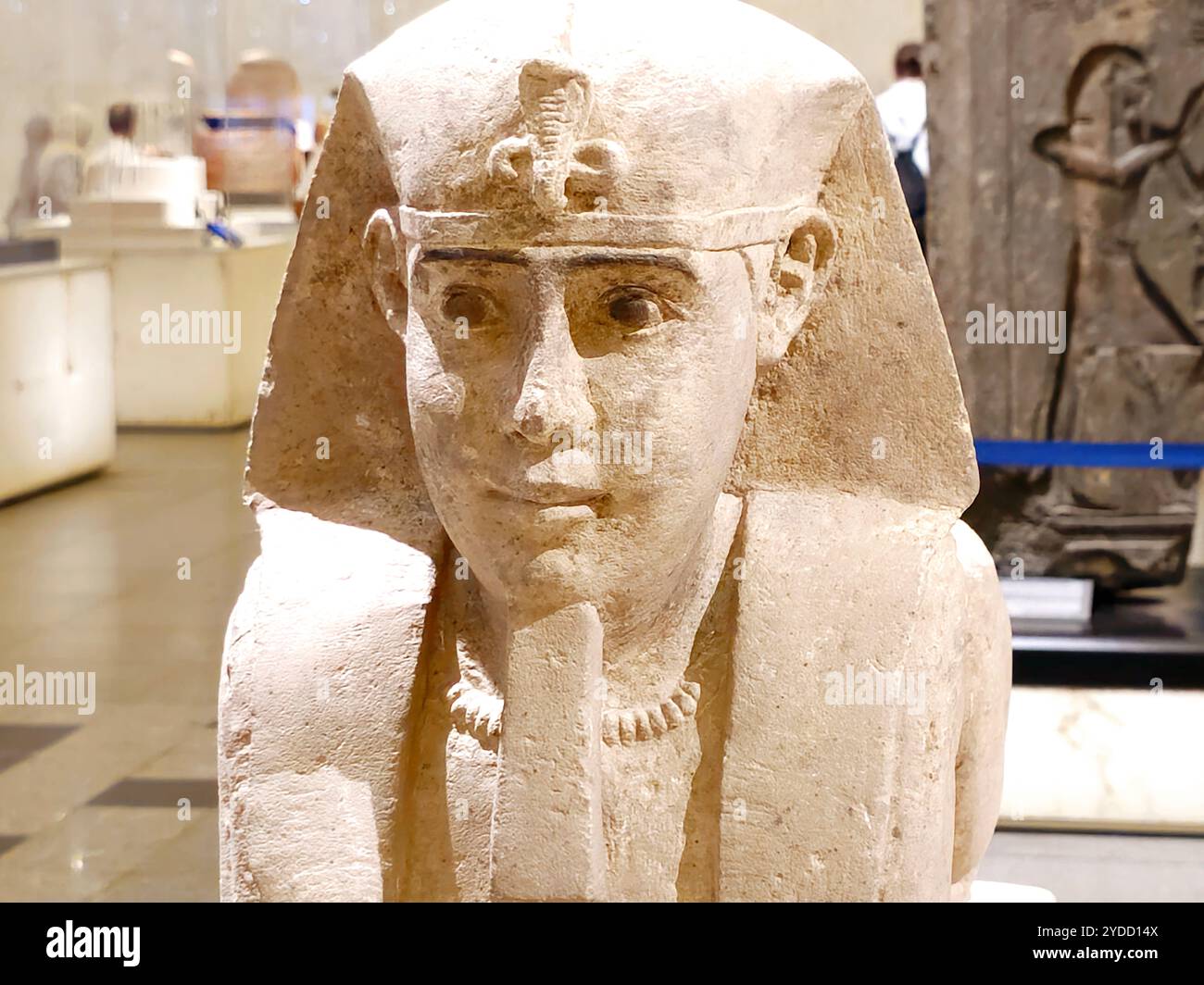 Cairo, Egypt, October 6 2024: Sphinx statue inside The National Museum ...