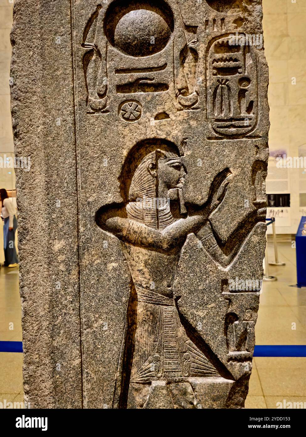 Cairo, Egypt, October 6 2024: Various monuments inside The National ...