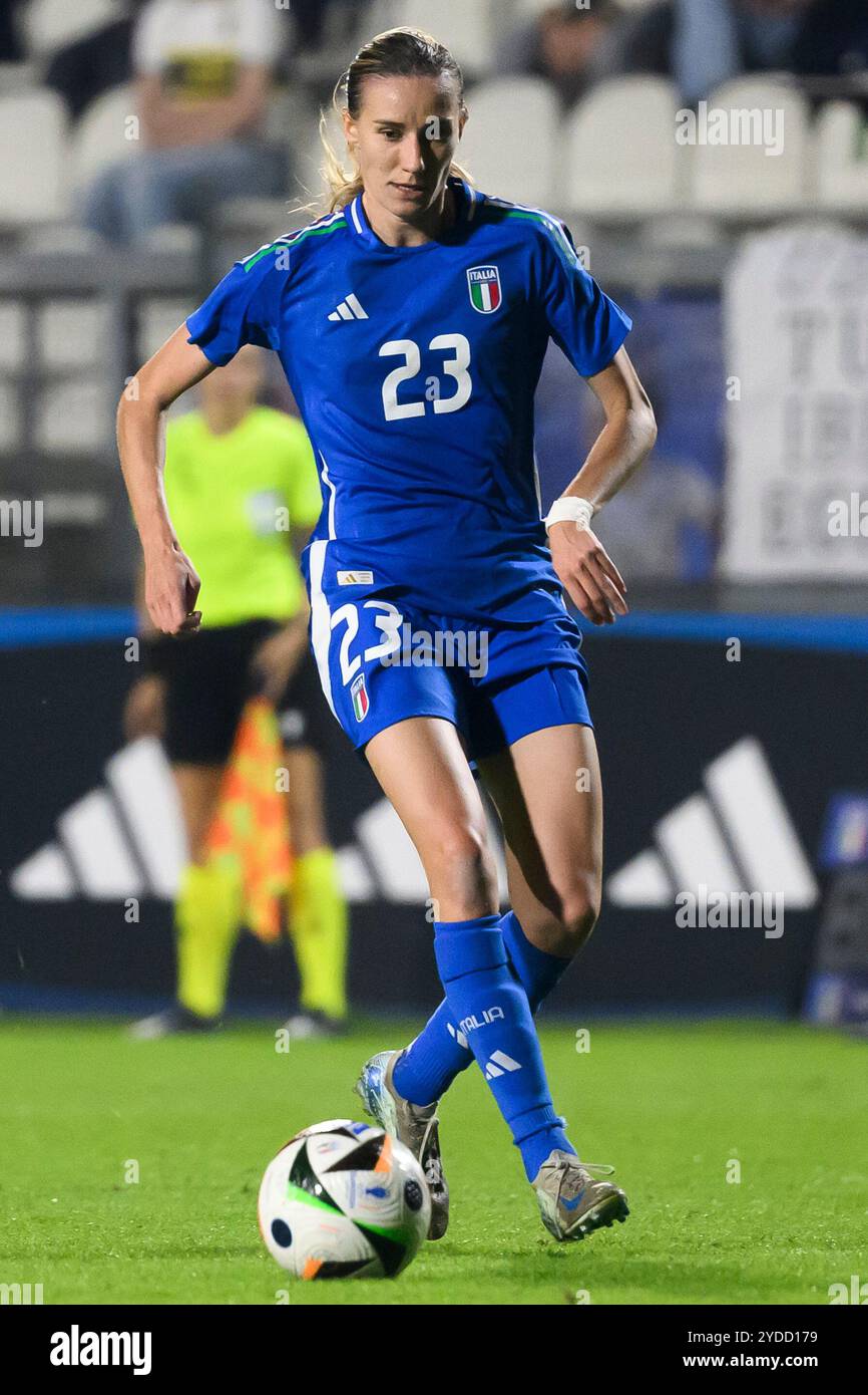 Julie Piga of Italy in action during the friendly match between women's ...