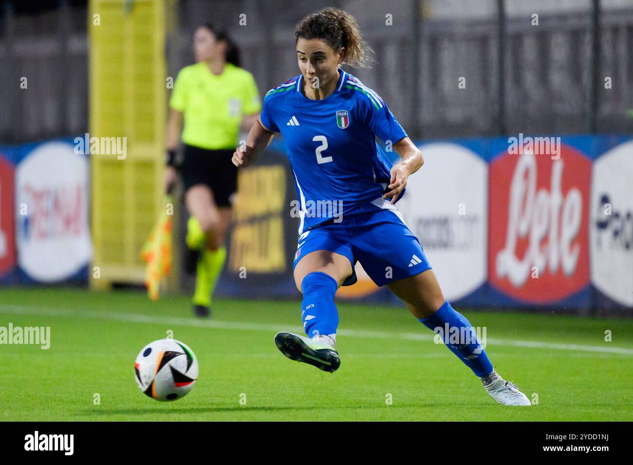 Angelica Soffia of Italy in action during the friendly match between ...