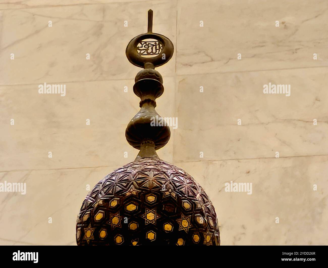 Cairo, Egypt, October 6 2024: Minbar AbouBakr Ibn Mizhar mosque, the ...