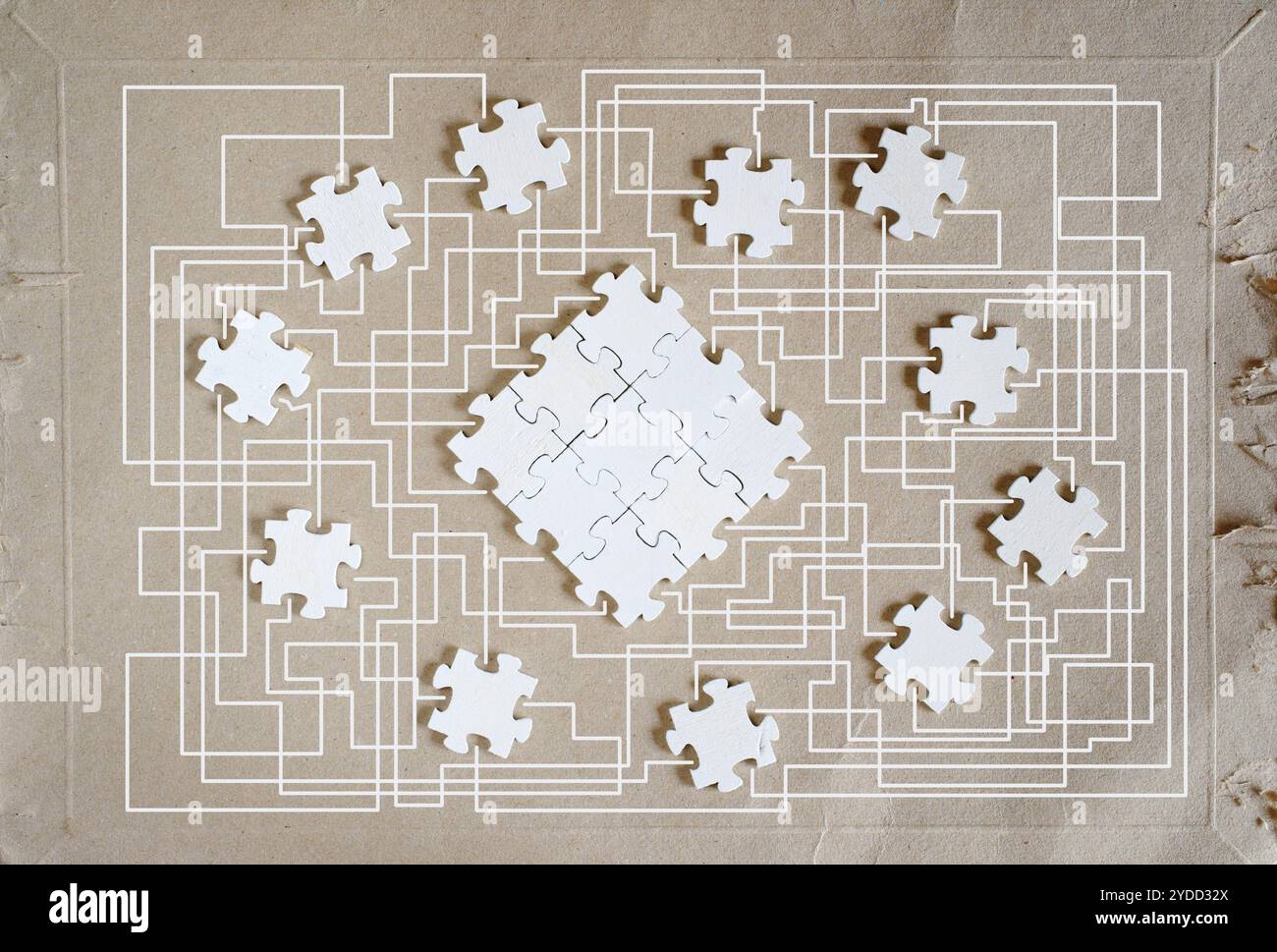 complex messy management organization,bureaucracy and disruptiom. Also ...