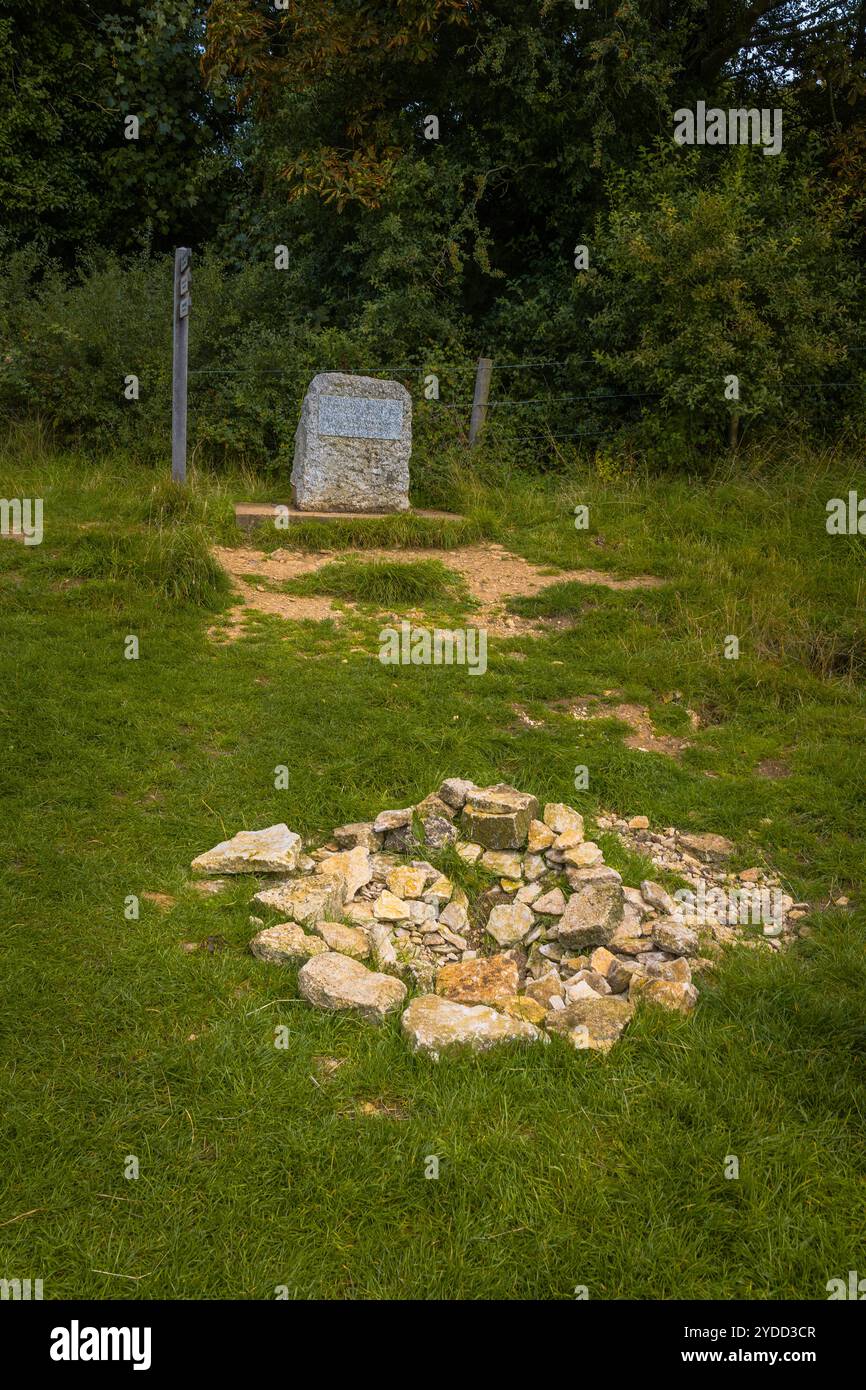 Source of the River Thames near Kemble Stock Photo - Alamy