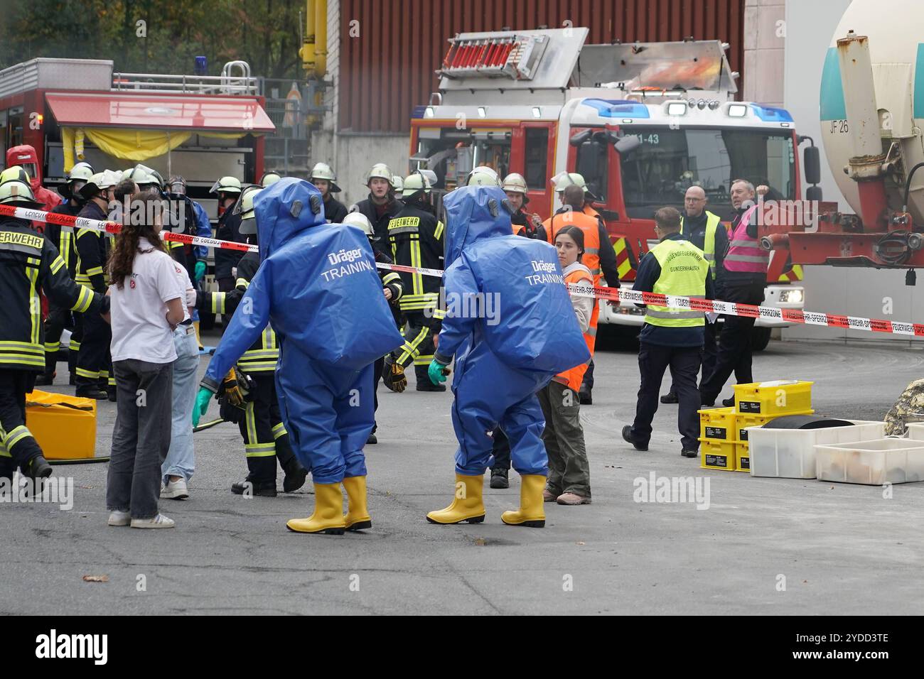 ABC Training bei der Katastrophenschutzübung zum Erkunden und ...