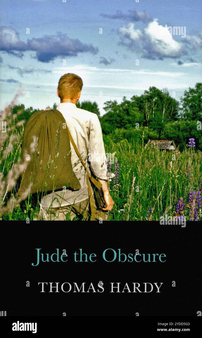 Book cover. "Jude the Obscure" by Thomas Hardy Stock Photo - Alamy