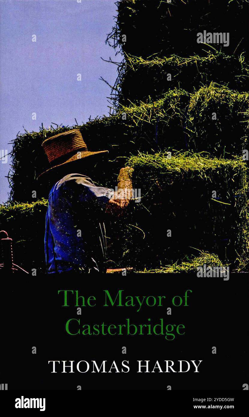 Book cover. "The Mayor of Casterbridge" by Thomas Hardy Stock Photo - Alamy