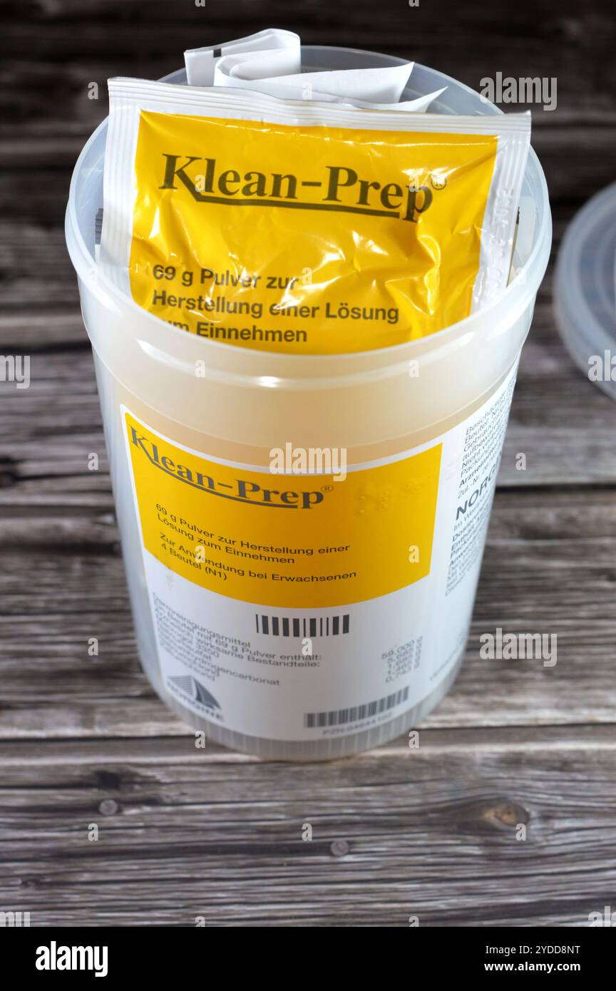 Cairo, Egypt, October 4 2024: Klean Prep sachet powder for oral ...