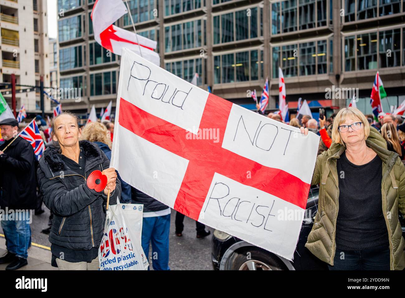 London, England. 26 Oct 24. Tens of thousands of the Far Right ...