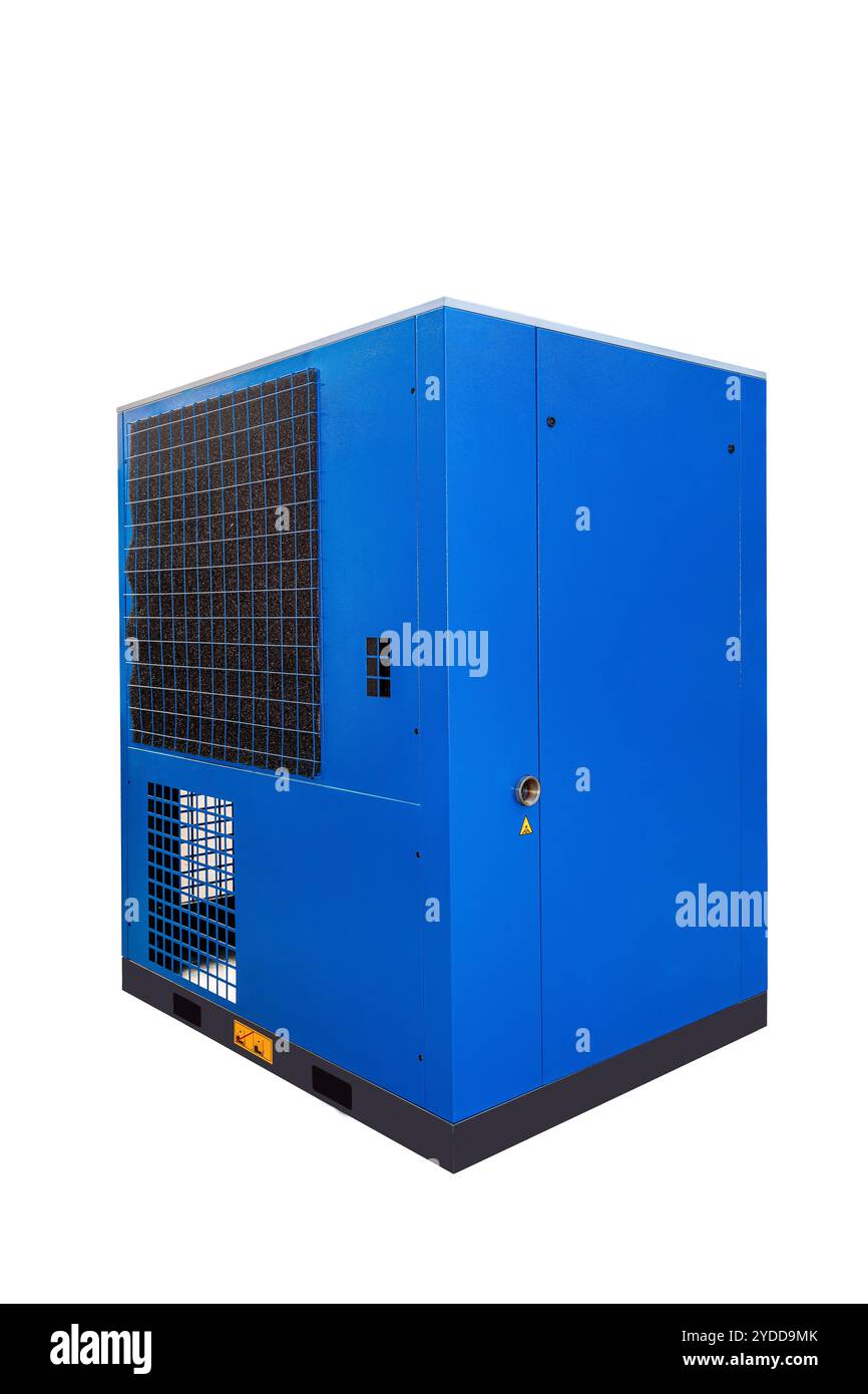 A screw compressor ensuring stable supply of compressed air Stock Photo ...