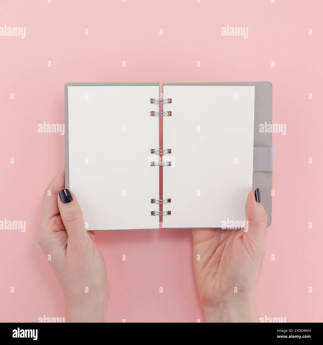 Female workspace mockup notepad hi-res stock photography and images - Alamy
