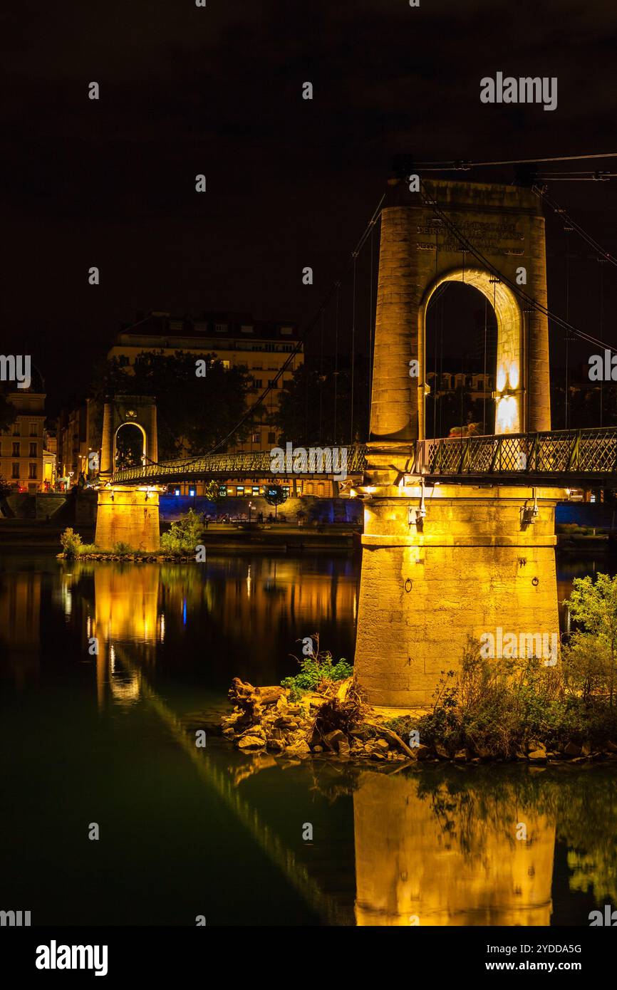 Bridge over rhone river hi-res stock photography and images - Alamy