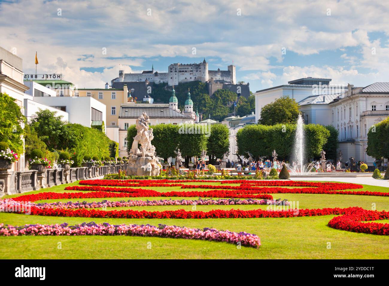 Mirabell palace garden in summer hi-res stock photography and images ...