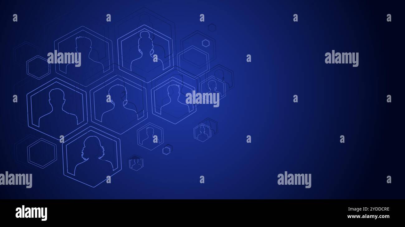blue background people, social network Stock Vector Image & Art - Alamy
