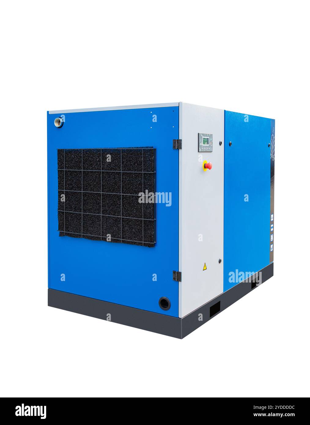 Industrial air compressor providing compressed air for various ...