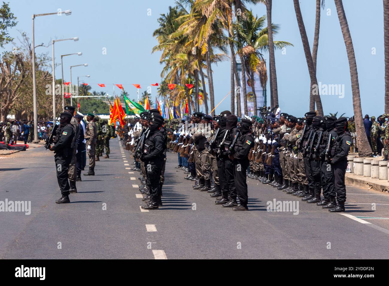 Mozambique Republic Police GOE (Special Operations Group) Unit in Full ...