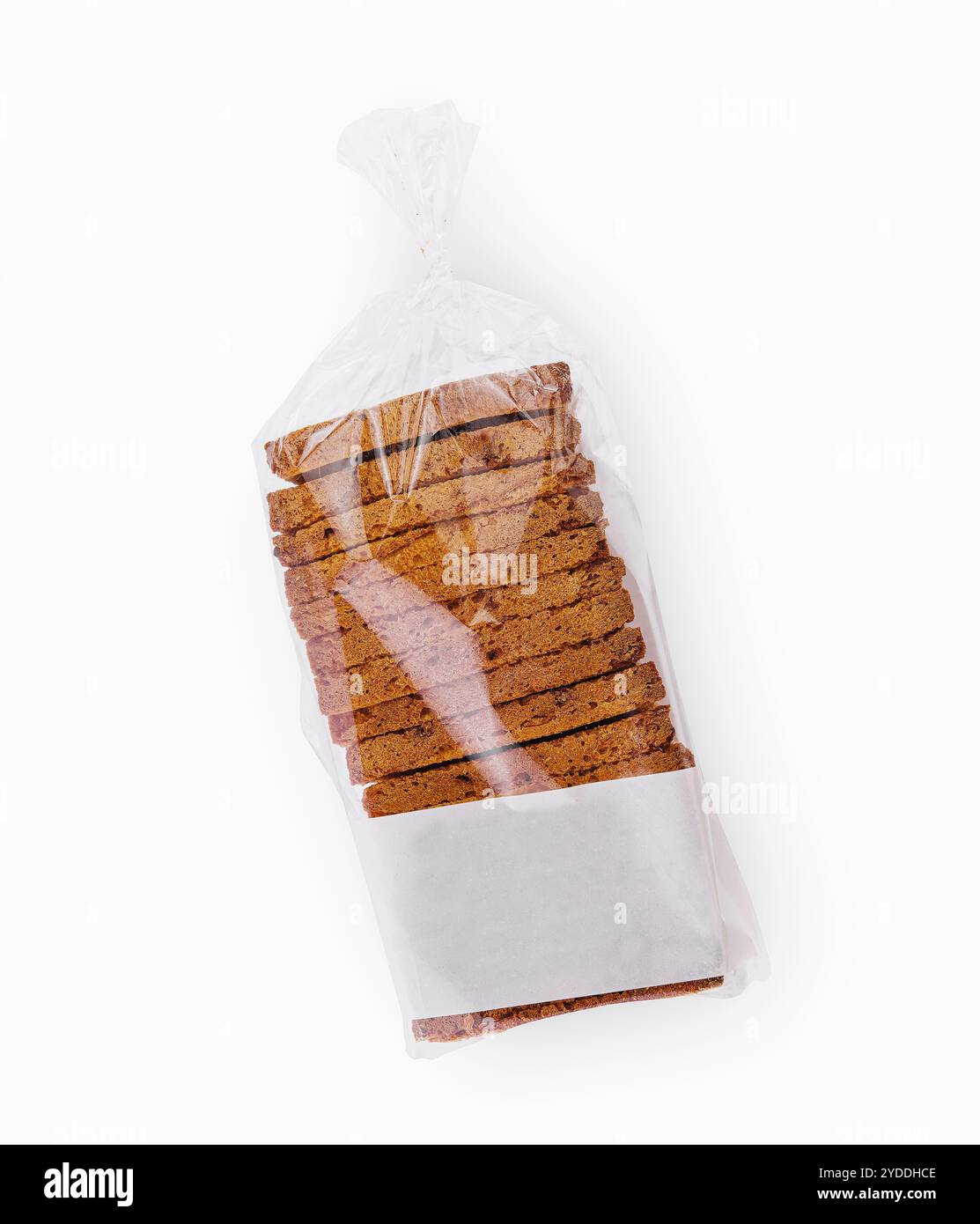 Close up of white sliced toast bread in transparent packaging Stock ...