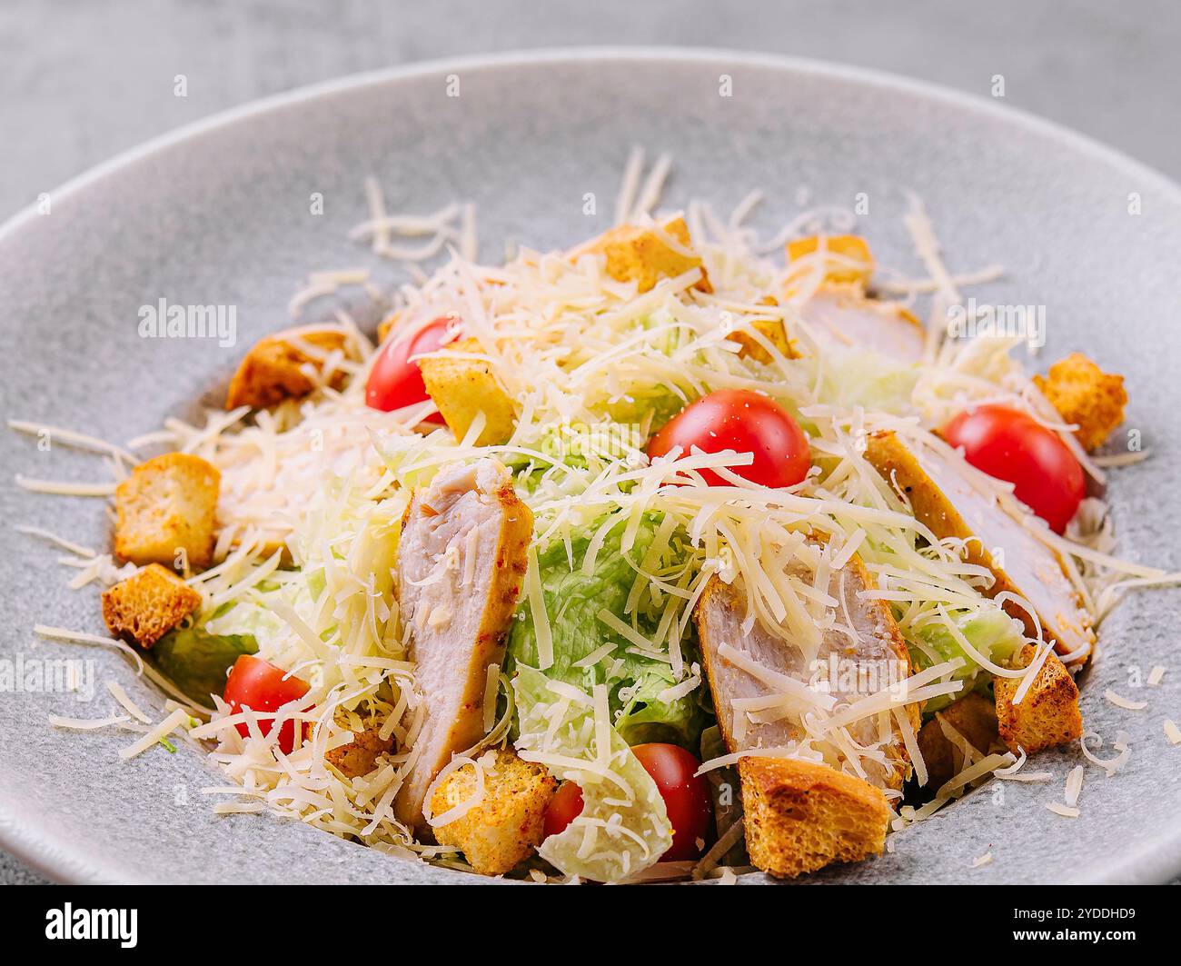 Chicken salad caesar hi-res stock photography and images - Alamy