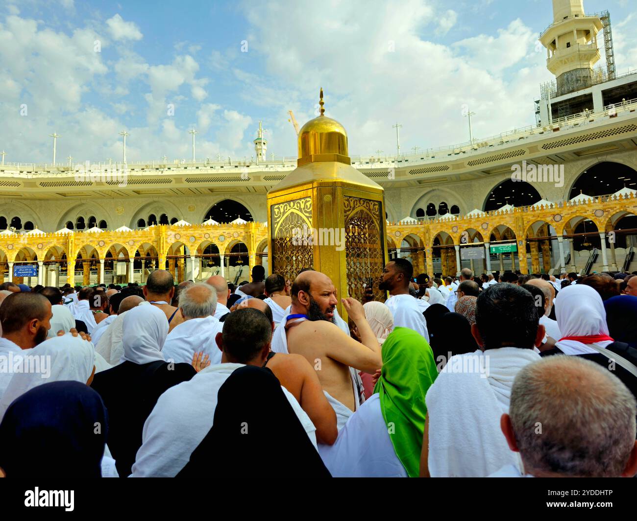 Mecca, Saudi Arabia, June 12 2024: Maqam Ibrahim or Station of Abraham ...