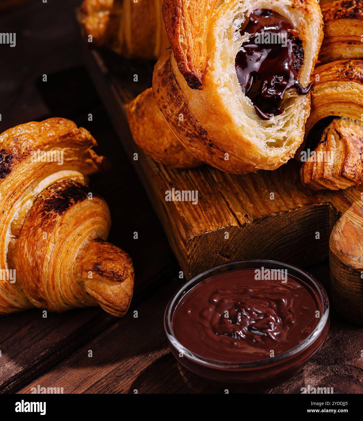 Croissant with syrup hi-res stock photography and images - Alamy